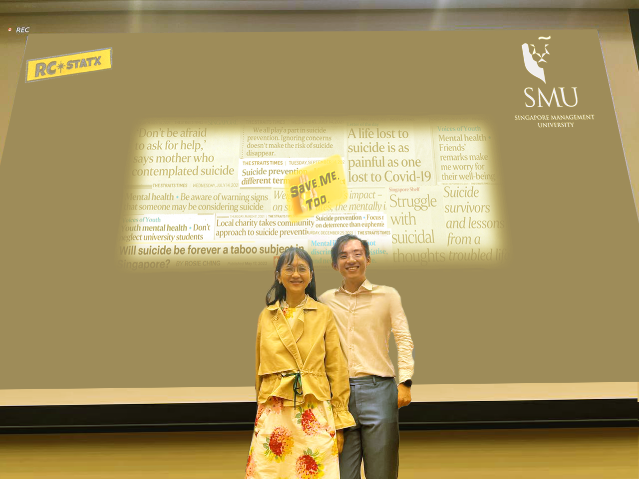 SMU SCIS Student Shines Globally with Award-Winning Suicide Prevention Project | School of ...